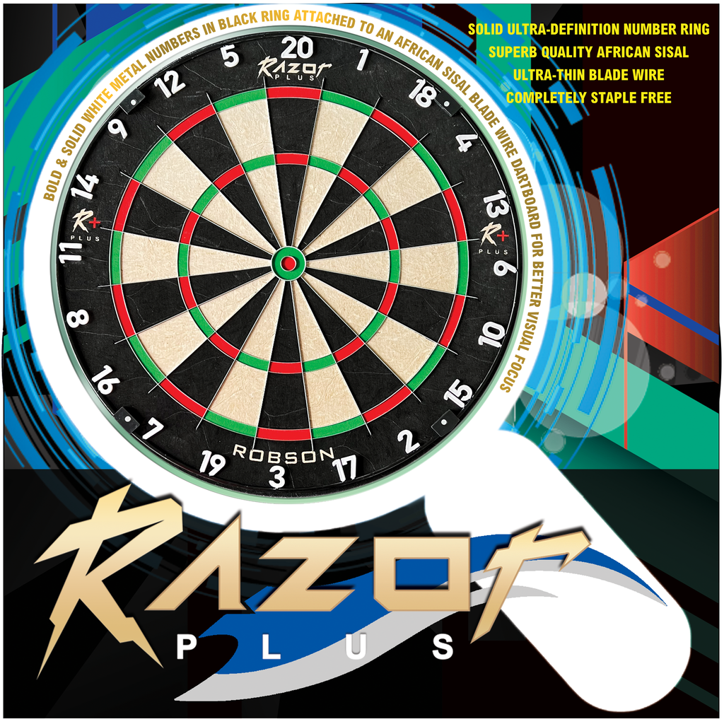 Robson Razor Plus Dartboard – Endpoint Sports Line Corporation
