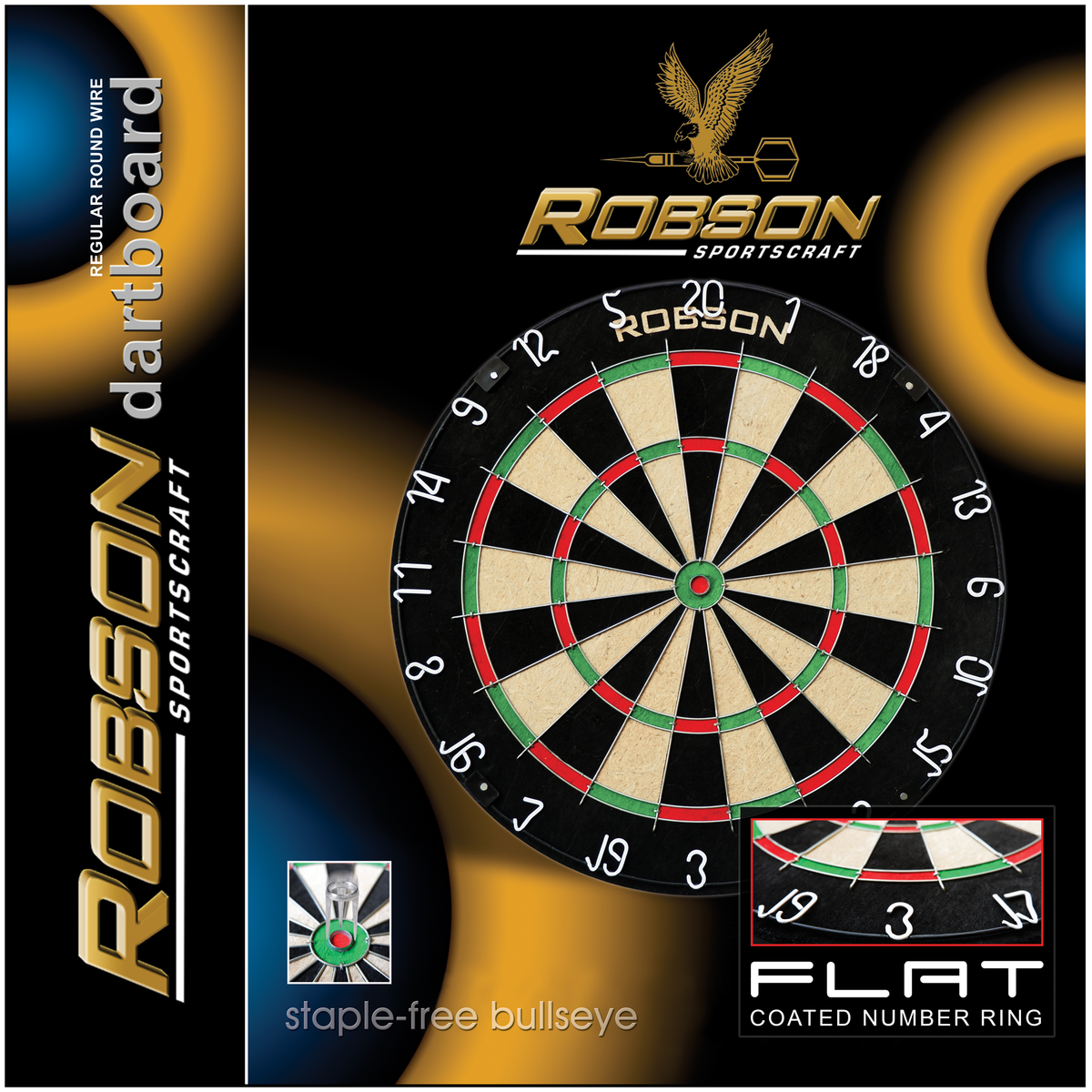 Robson Regular Dartboard – Endpoint Sports Line Corporation